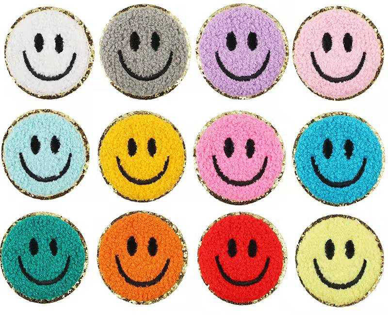 Smiley Face Iron On | Bloom & Blossom Designs